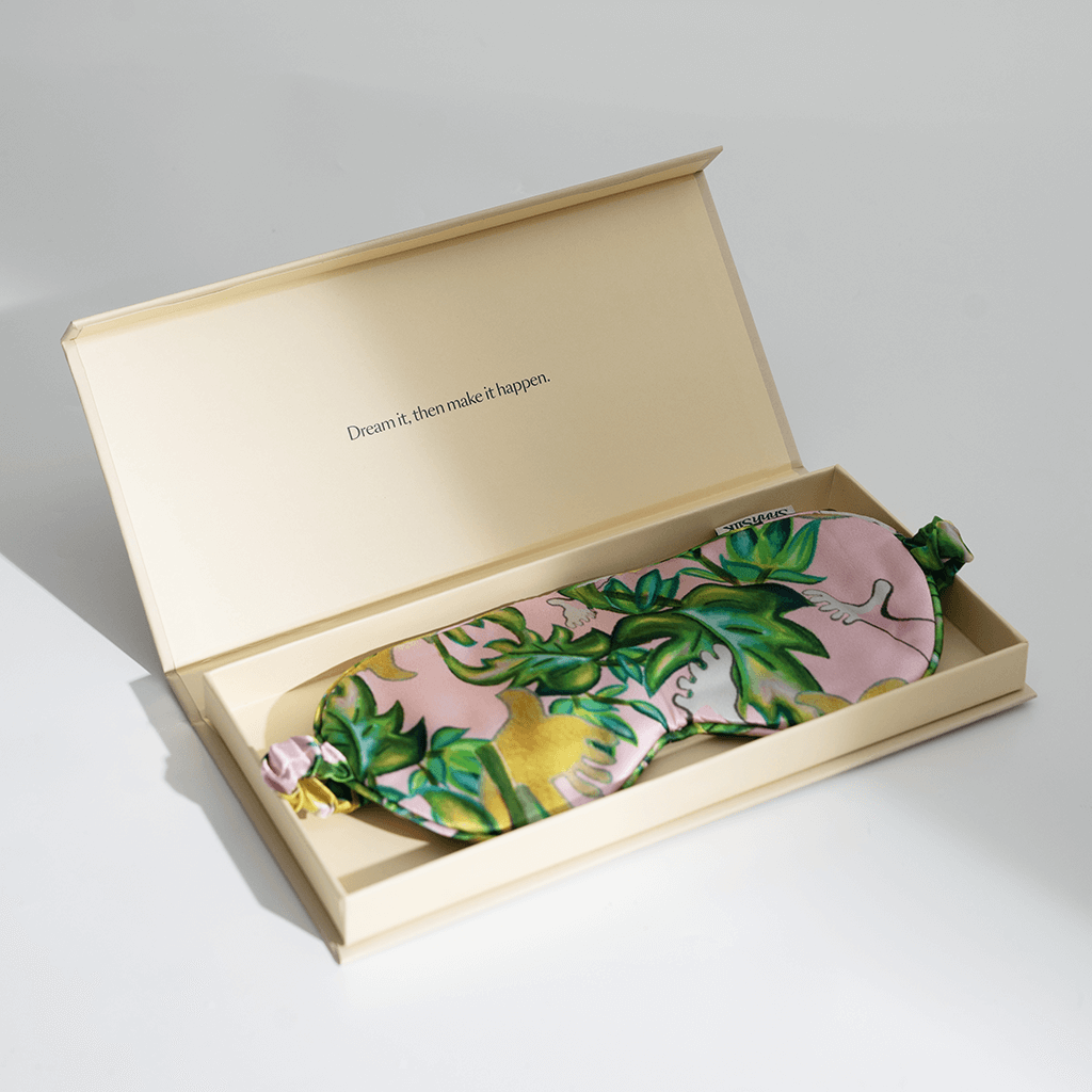 Buy Banana Leaf Silk Eye Masks Online - Sleep Mask - Shhh Silk