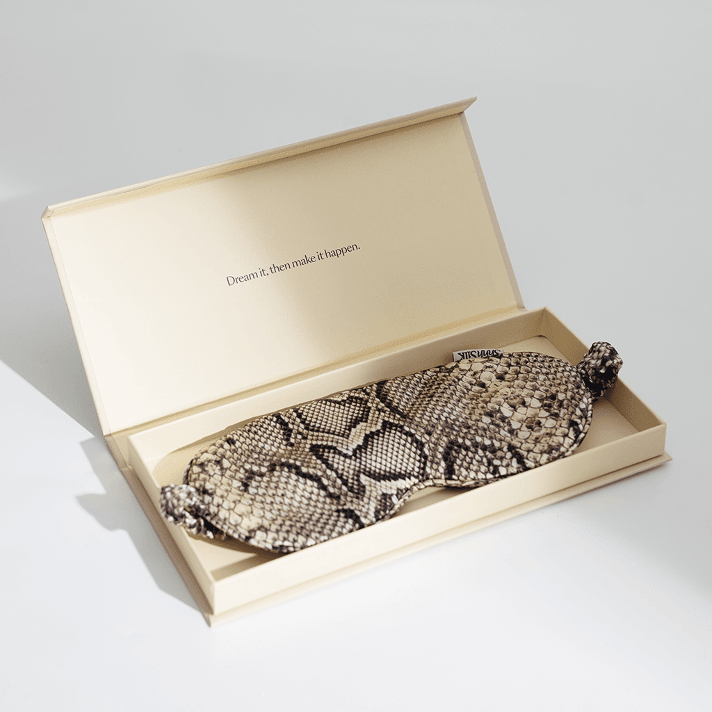 Buy Snakeskin Silk Eye Masks Online - Sleep Mask - Shhh Silk