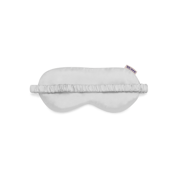 Grey Silk Sleep Masks - Grey Sleep Mask - Shhh Silk